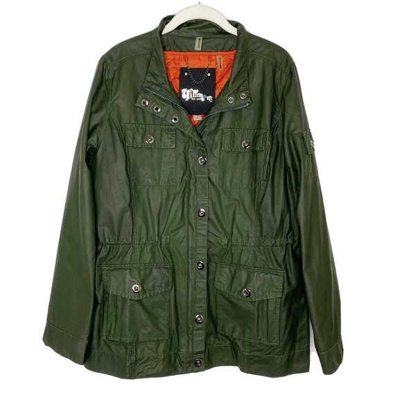 The Fillmore | Jackets & Coats | The Fillmore Olive Full Zip Military ...